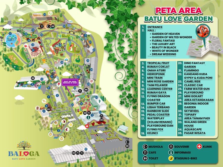 Home - Maps Batu Love Garden Jawa Timur Park Group