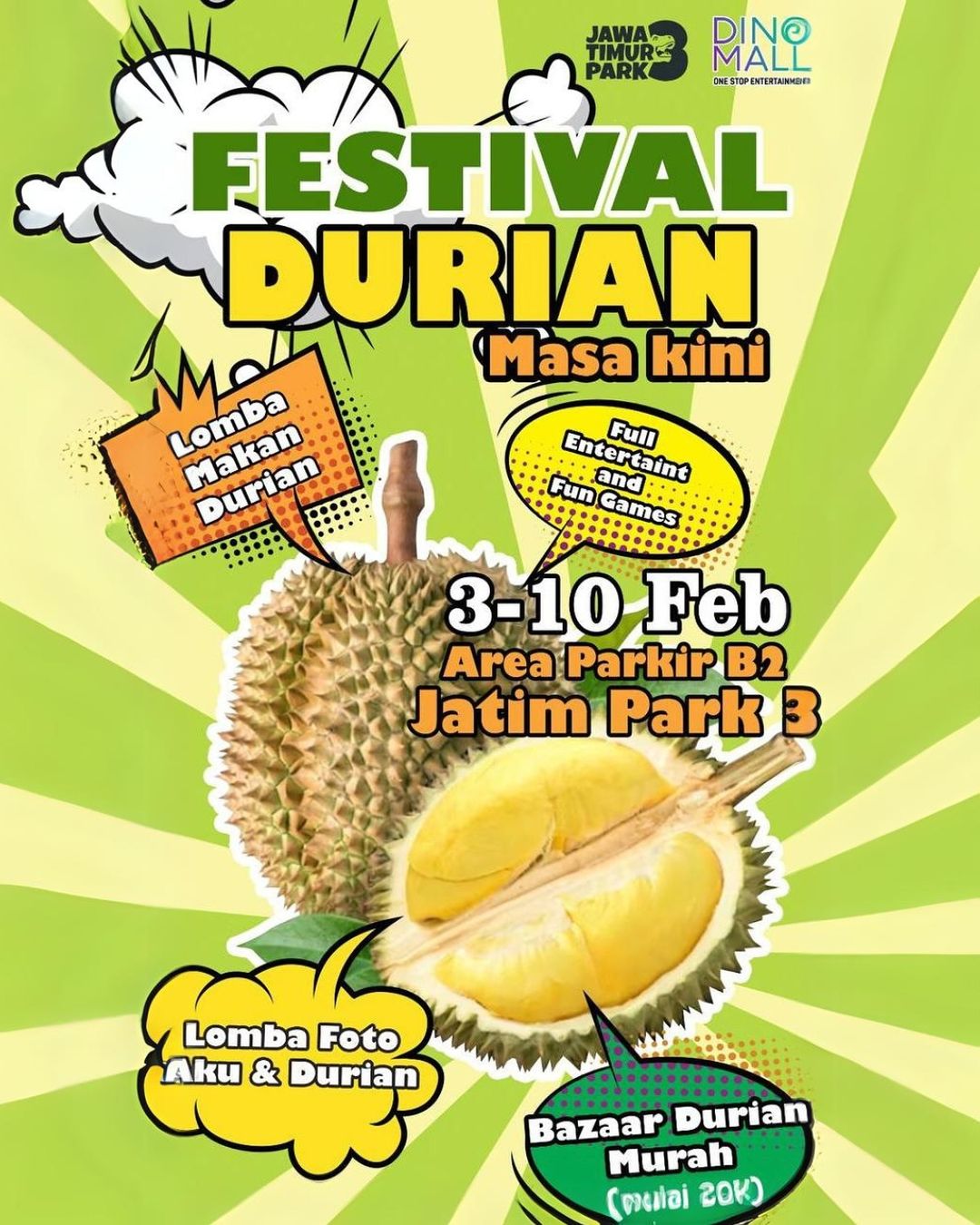 Festival Durian Jawa Timur Park 3